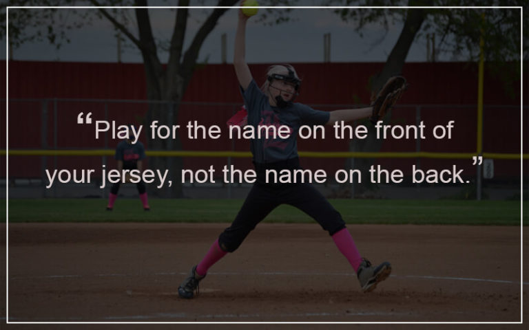 50 Best Inspirational Softball Quotes, Sayings & Slogans