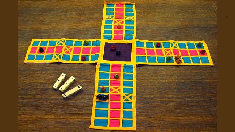 Ancient Mahabharata Chausar Board Game turns into Modern Ludo Game.