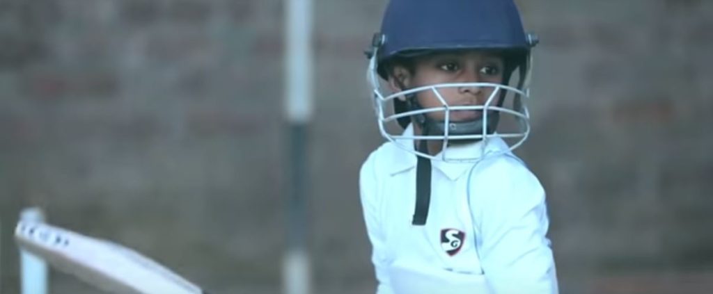 Similarity between Sachin Tendulkar and 4-year old Shayan Jamal