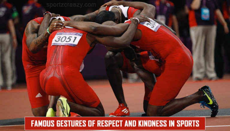 Famous Gestures Of Respect And Kindness In Sports