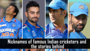 Nicknames of Famous Indian Cricketers and The Stories Behind