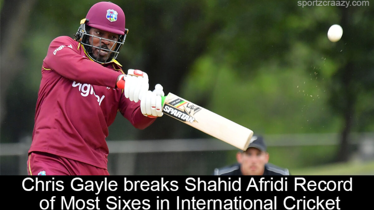 Shahid Afridi Sixes Record