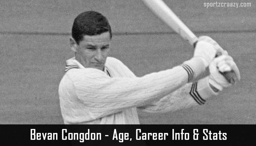 Bevan Congdon - Age, Career Info & Stats - SportzCraazy
