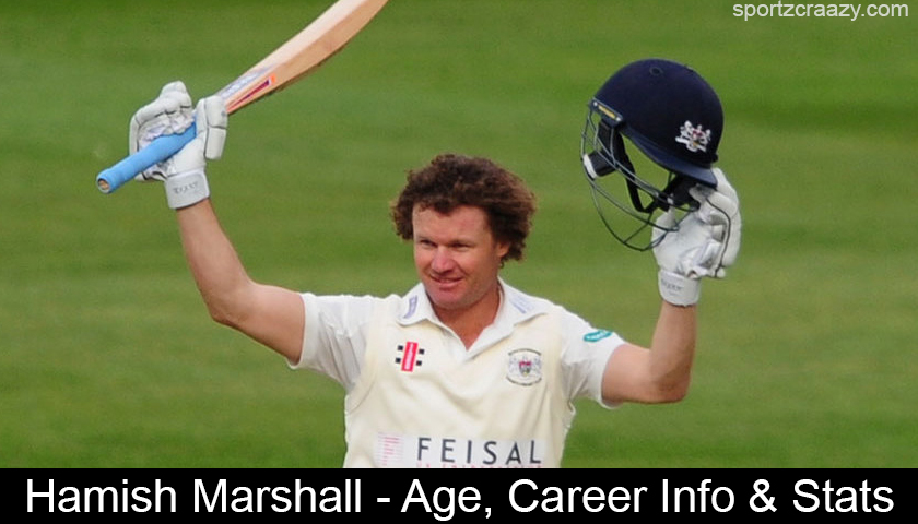 Hamish Marshall - Age, Career Info & Stats - SportzCraazy