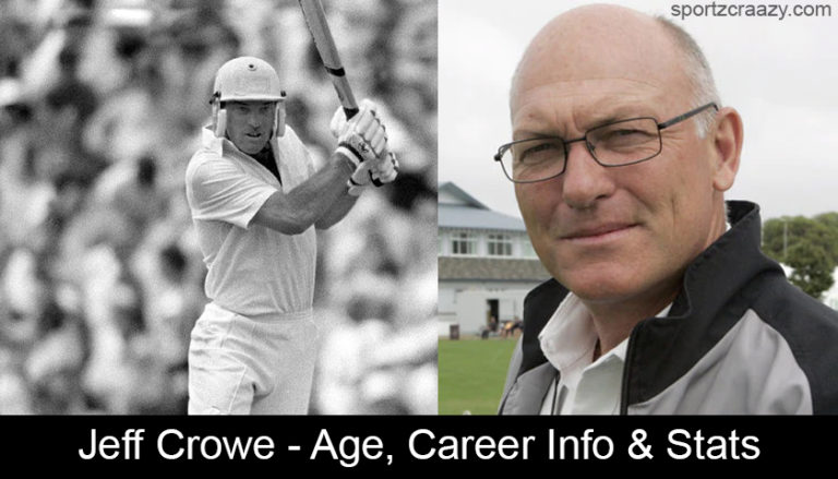 Jeff Crowe - Age, Career Info & Stats - SportzCraazy