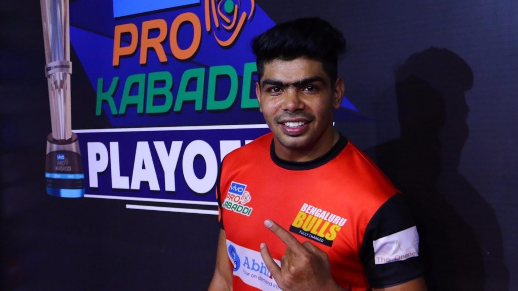 Pawan Kumar Sehrawat Profile Statistics, Raid Points & Team