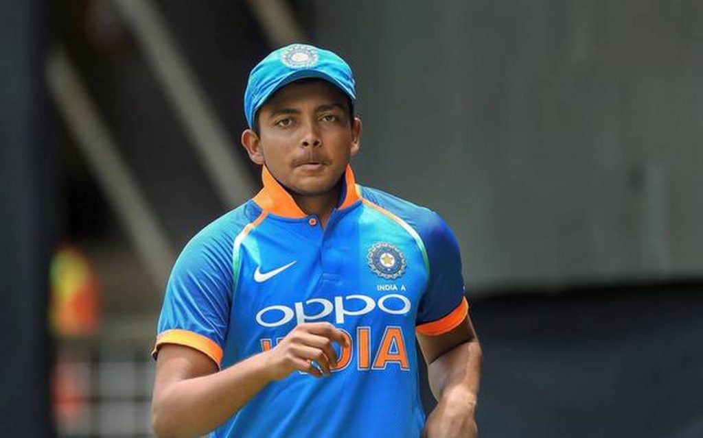 Prithvi Shaw Biography: Age, Height, Net Worth, Birthday & Career Stats