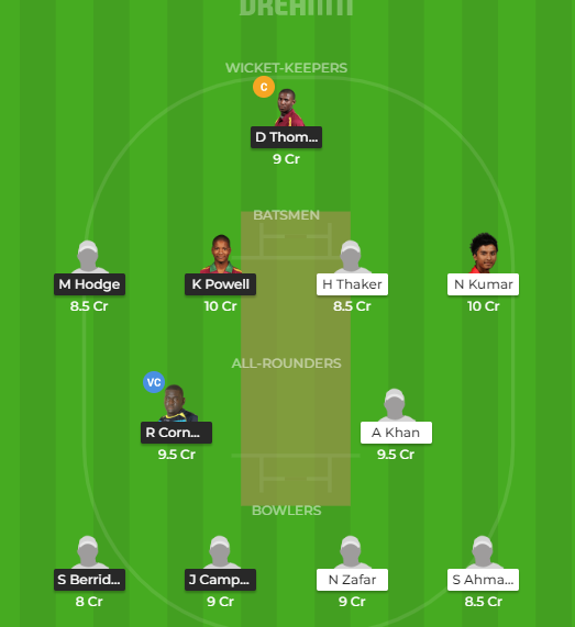 LEI vs CAN Dream11 Prediction, Live Score & Leeward Islands vs Canada ...