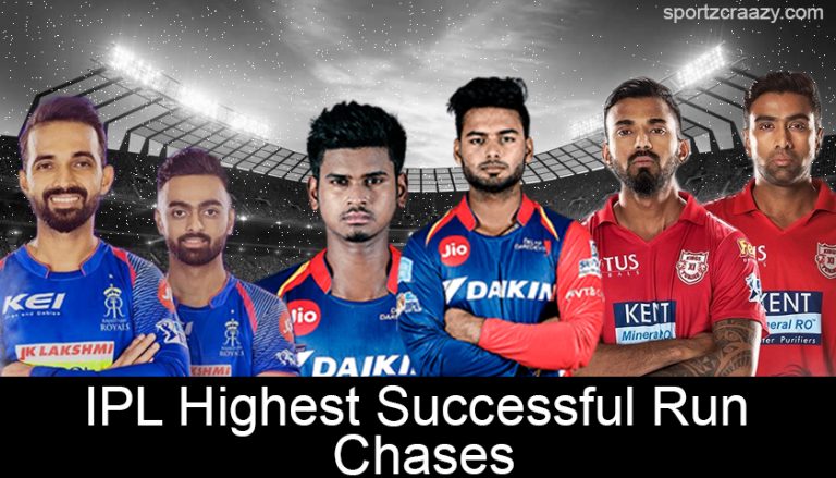 IPL Highest Successful Run Chase | SportzCraazy