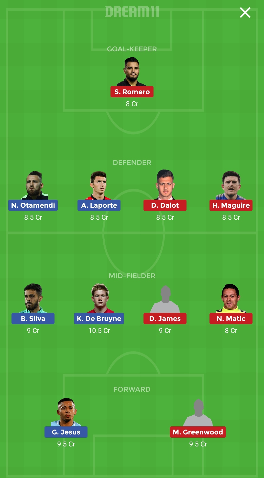 MCI vs MUN Dream11 Prediction, Live Score & Manchester City vs ...