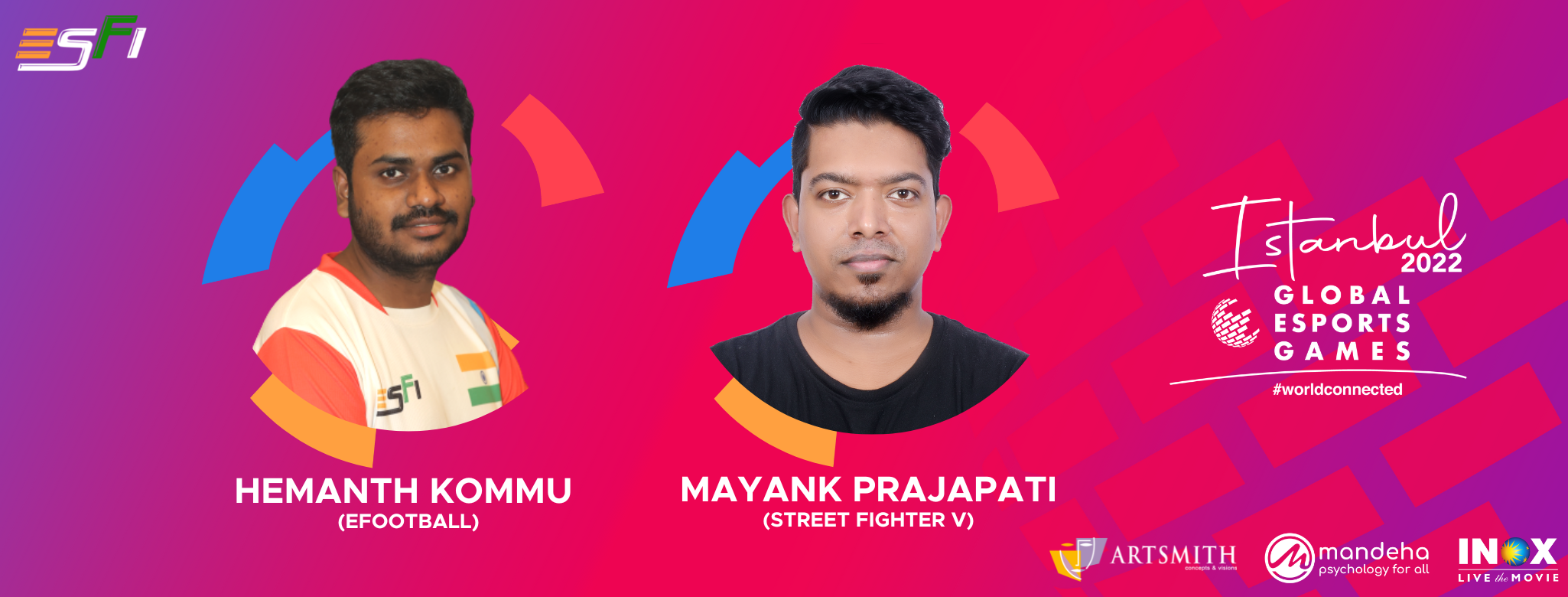 Mayank Prajapati, Hemanth Kommu to represent India at Global Esports ...