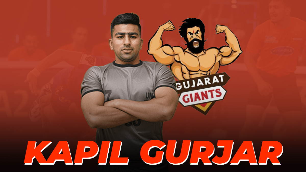 Kapil Gurjar kabaddi player Statistics, Raid Points & Team Profile