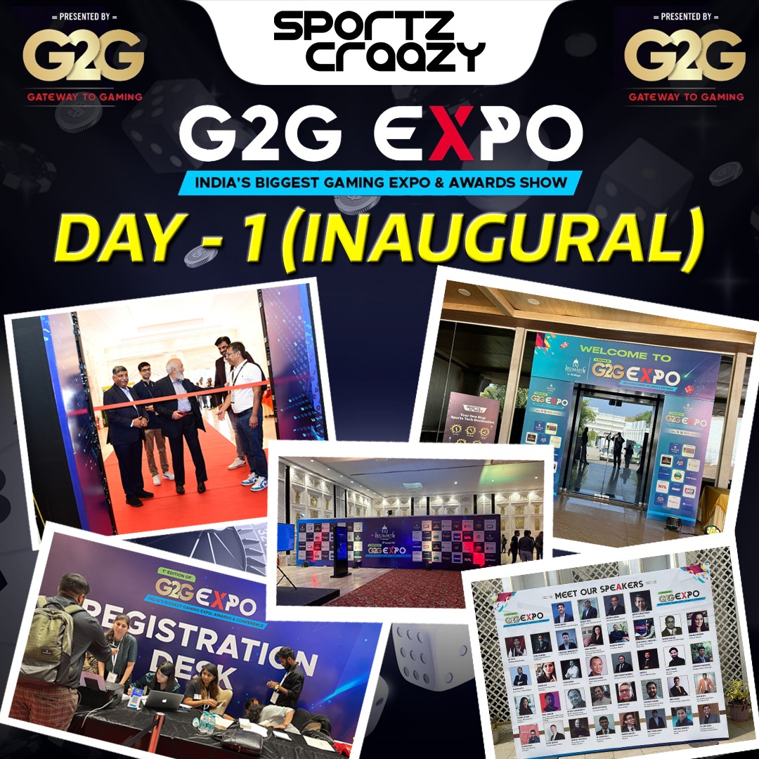 Team Sportzcraazy is in Goa to cover interesting aspects of G2G expo 2022 in detail