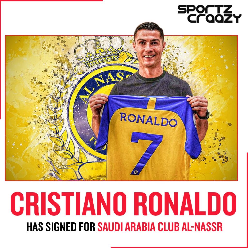 Cristiano Ronaldo signs for Al-Nassr on a 2 year contract worth 200 ...
