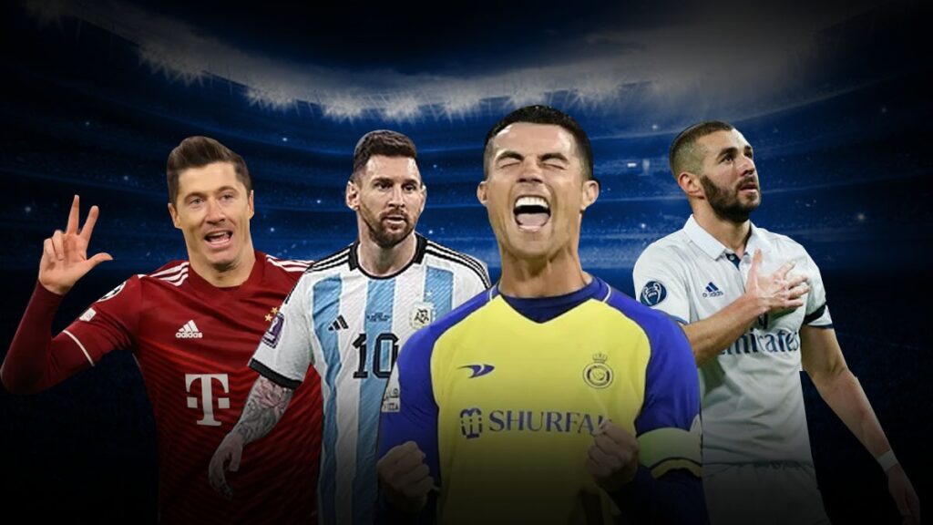 The top 5 goalscorers of all time in UCL history.