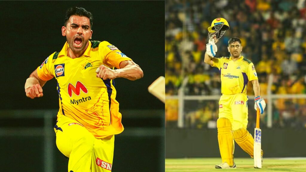 IPL 2023 : Deepak Chahar provides major update on MS Dhoni's ...
