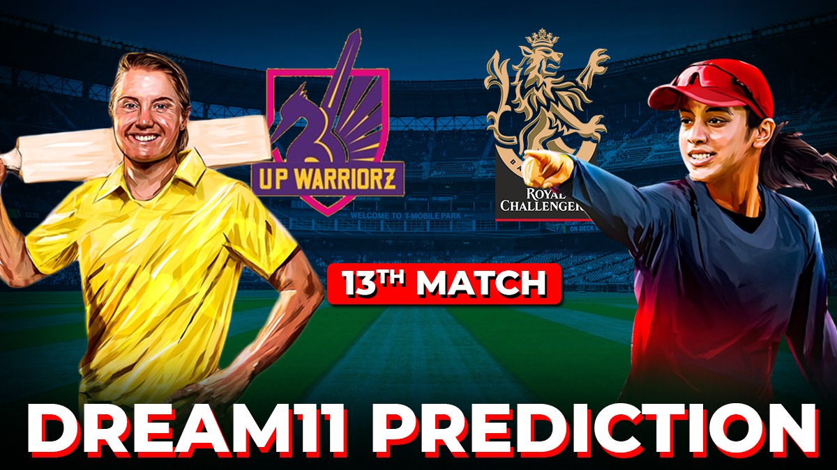 UP-W vs RCB-W Dream 11 WPL Prediction 2023: Key Players, Probable Playing X1, Top Fantasy Picks ...