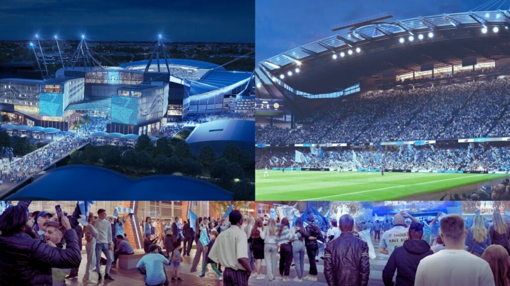 Watch : Manchester City disclose pictures of latest plans of expanding ...