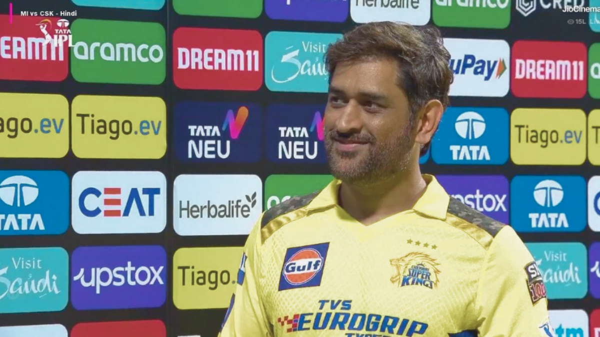 Watch : MS Dhoni give hints about retirement following "Farewell" at Eden Gardens last night in ...