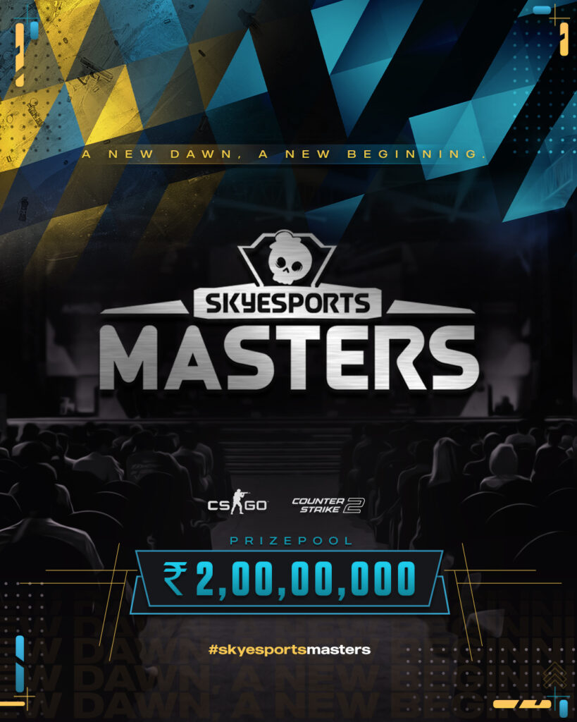 India’s first-ever franchise-based esports League, “Skyesports Masters ...
