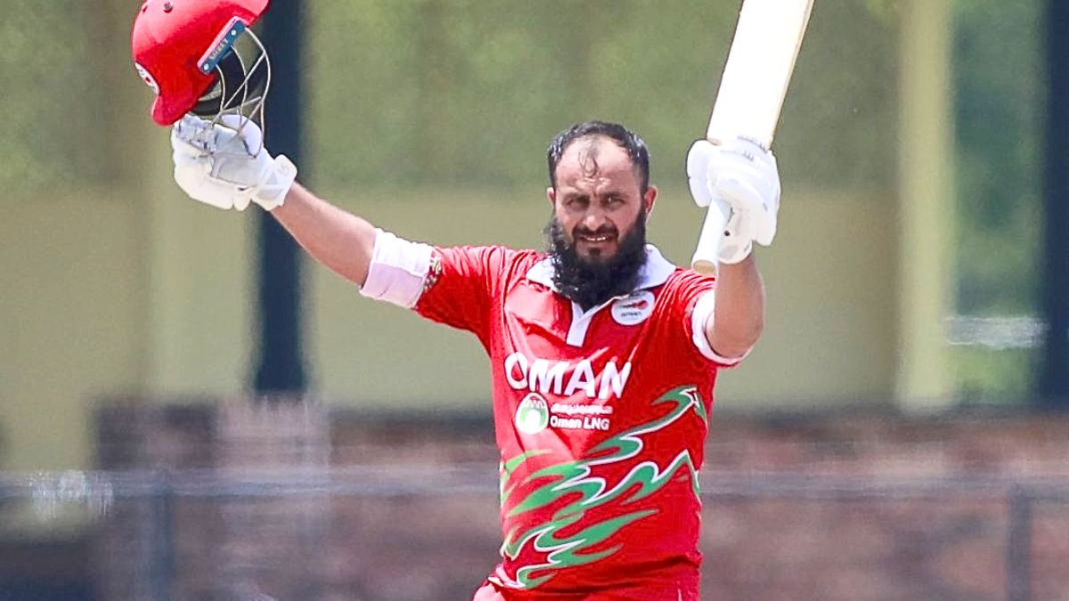 Oman Skipper Zeeshan Maqsood Delivers with Both Bat and Ball