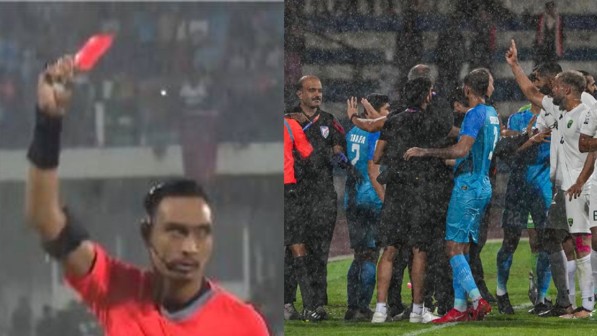 Why Igor Stimac gets red card during IND Vs PAK SAFF Championship 2023