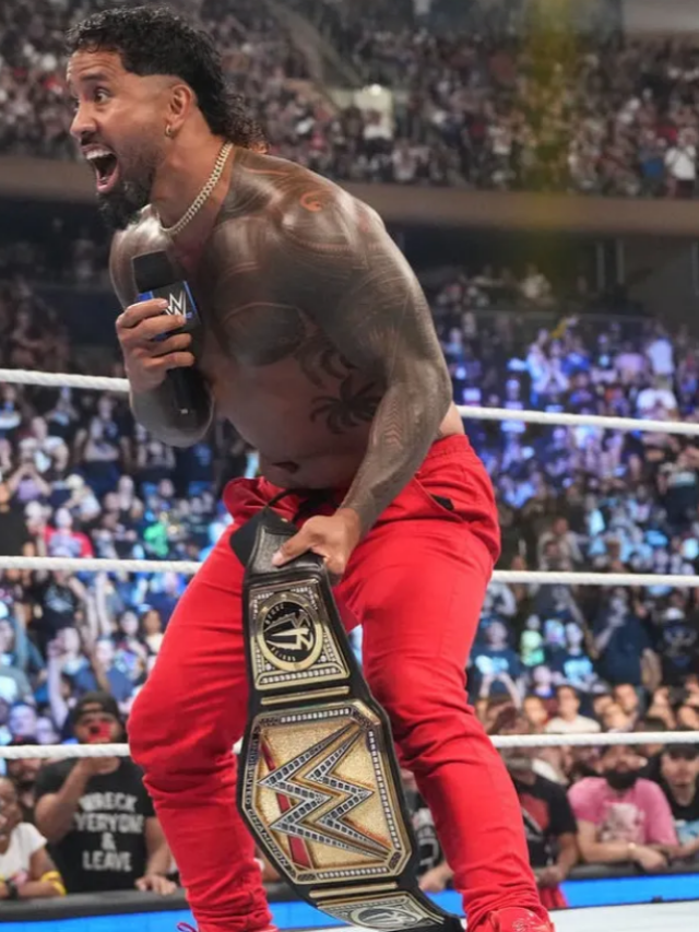 Wwe Jey Uso Takes The Universal Title Away From Roman Reigns Sportzcraazy