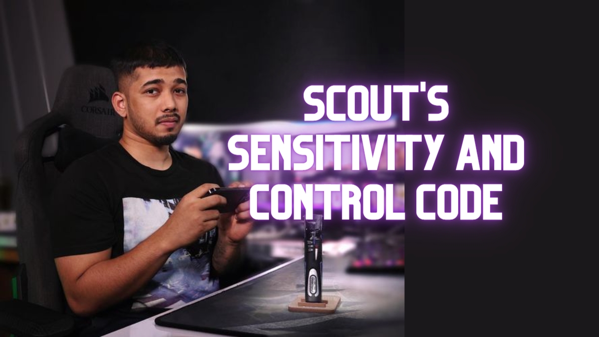 Scoutop's BGMI Sensitivity Settings and Controls