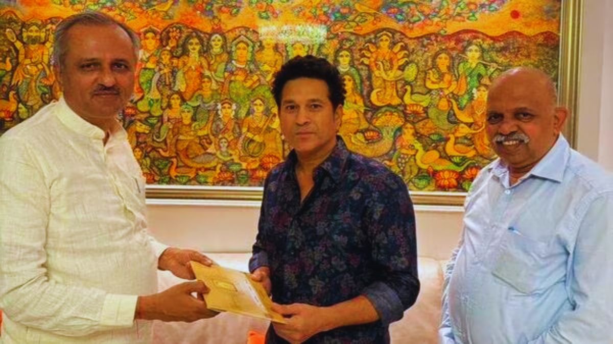 Sachin Tendulkar To Grace 'Pran Pratishtha' Ceremony of Ram Mandir