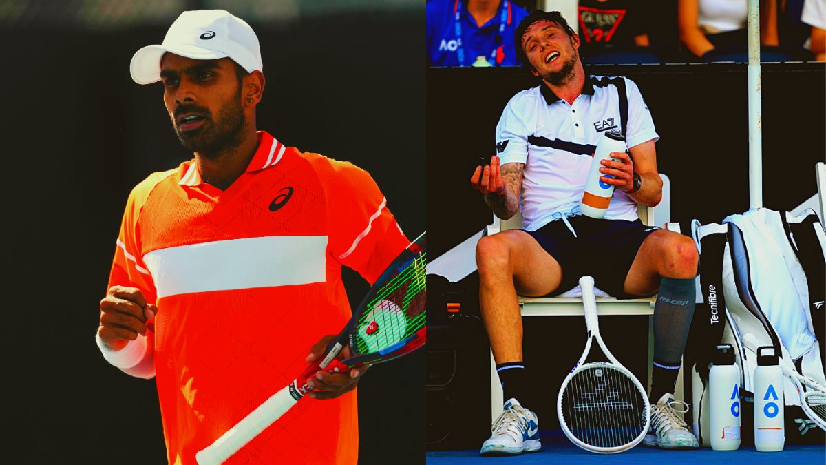 Sumit Nagal Makes History at Australian Open, Beats Alexander Bublik Sumit Nagal Makes History at Australian Open, Beats Alexander Bublik