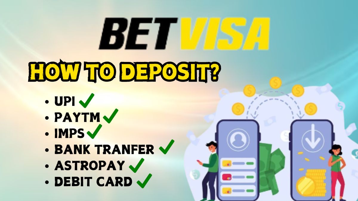 Betvisa deposit: Step by step guide, Methods, limts & more